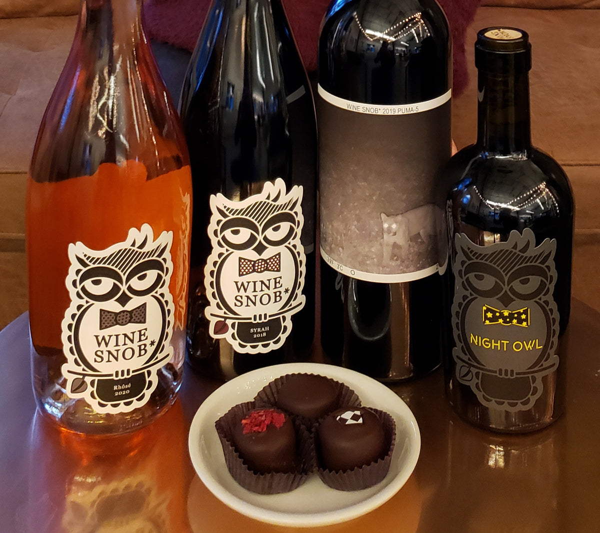 Wine and Chocolate Pairing at Wine Snob*!